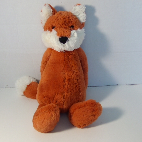 Jellycat | Toys | Jellycat Orange And White Fox Stuffed Animal | Poshmark
